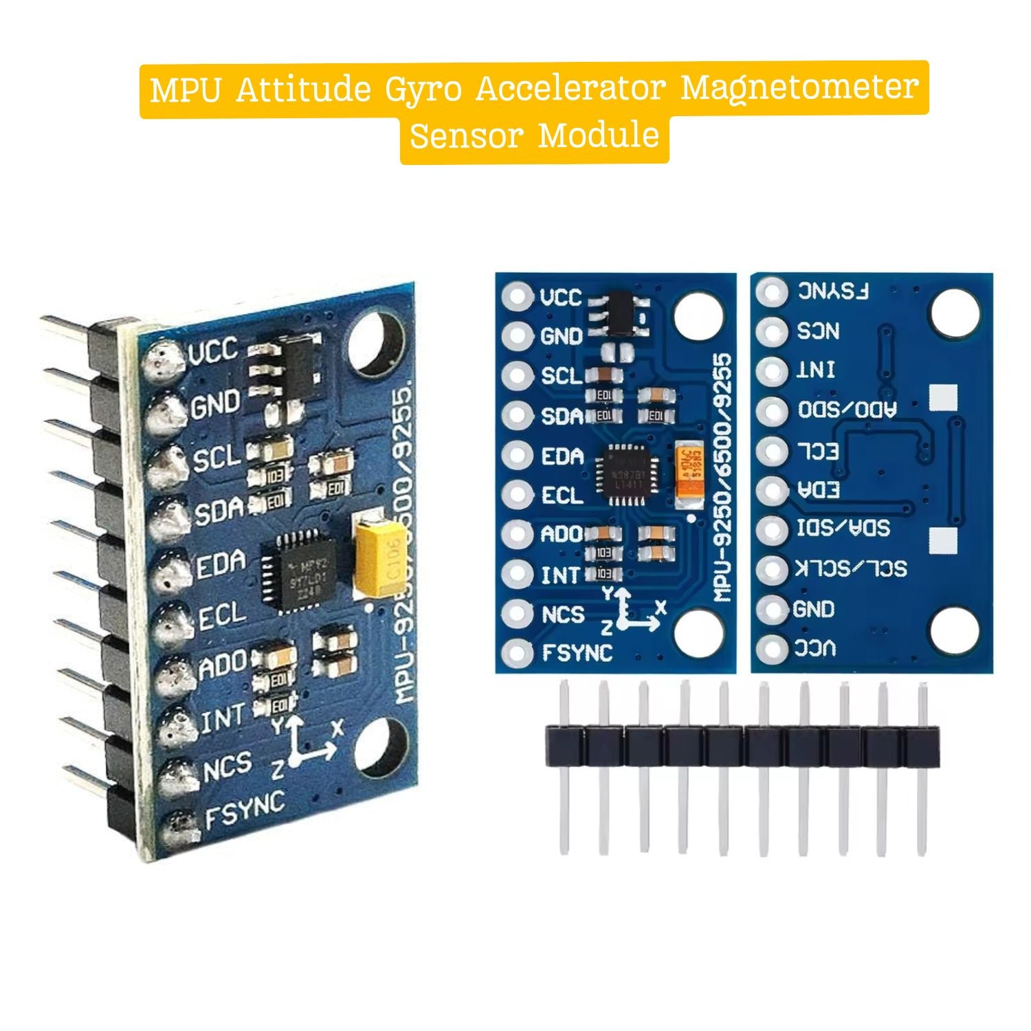 Buy MPU Attitude Gyro Accelerator Magnetometer Sensor Module – Features, Variants & Technical Specs
