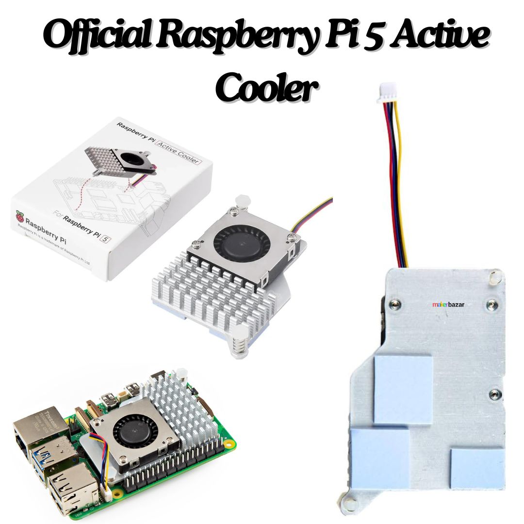 Buy Official Active Cooler for Raspberry Pi 5 Board | Makerbazar