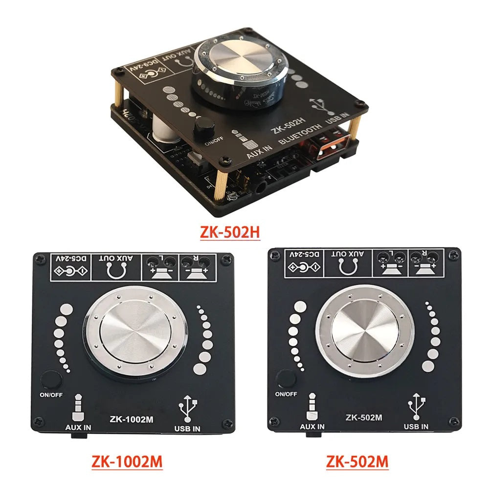 ZK-Series Stereo Bluetooth 5.0 Power Audio Amplifier Board