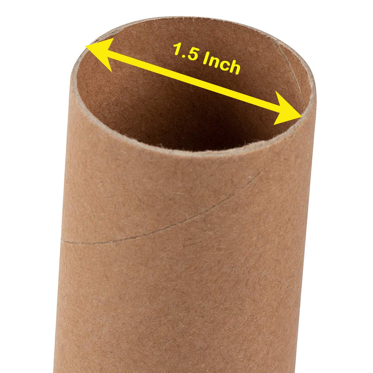 Cardboard Round Tubes for Crafts, DIY Paper Roll
