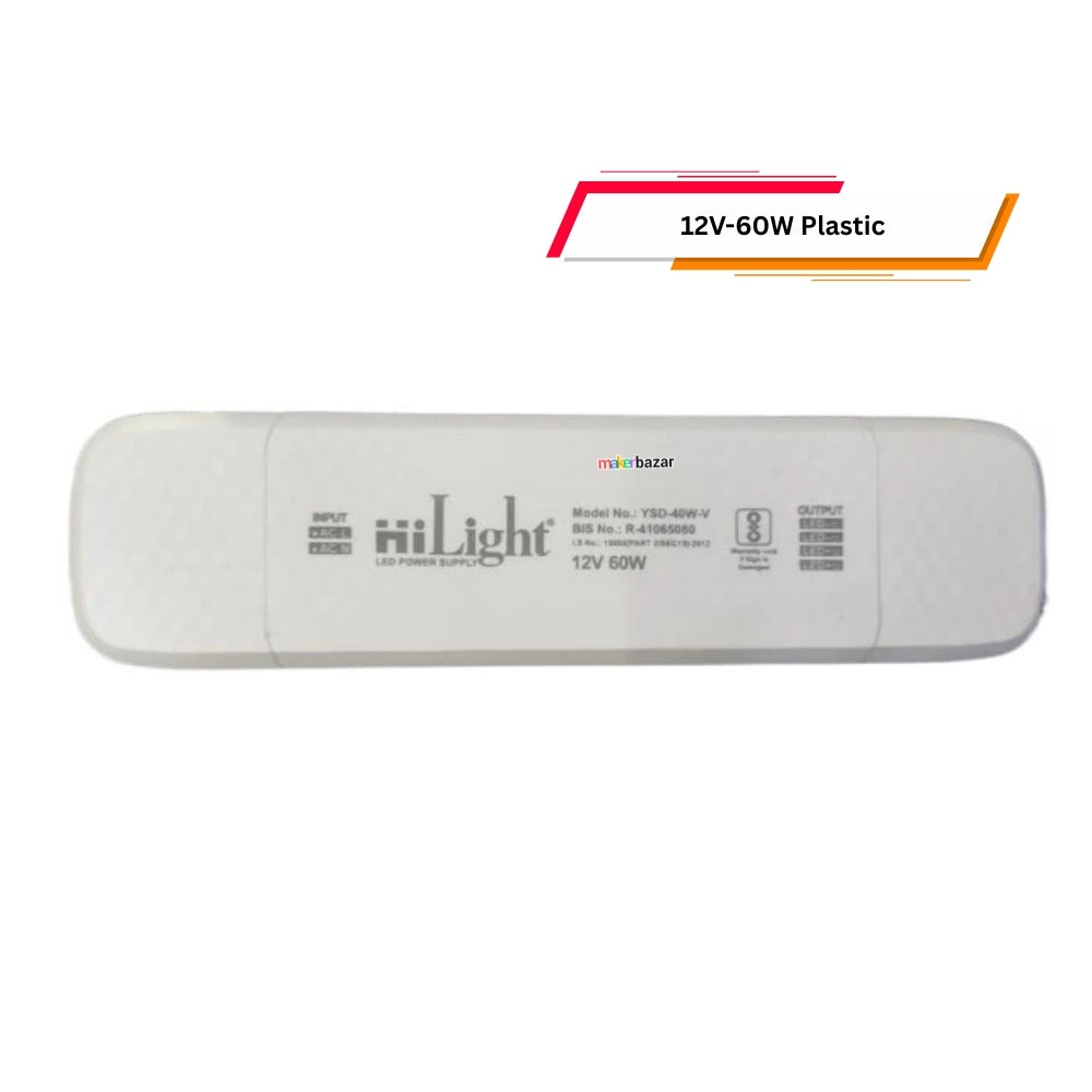 HiLight SMPS | Plastic Body Multipurpose DC Power Supply for Electronics