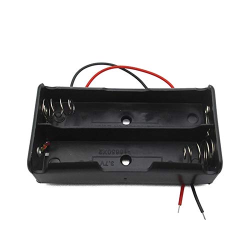 18650 Battery In-Series Lithium Cell Holder Open Case with Wire