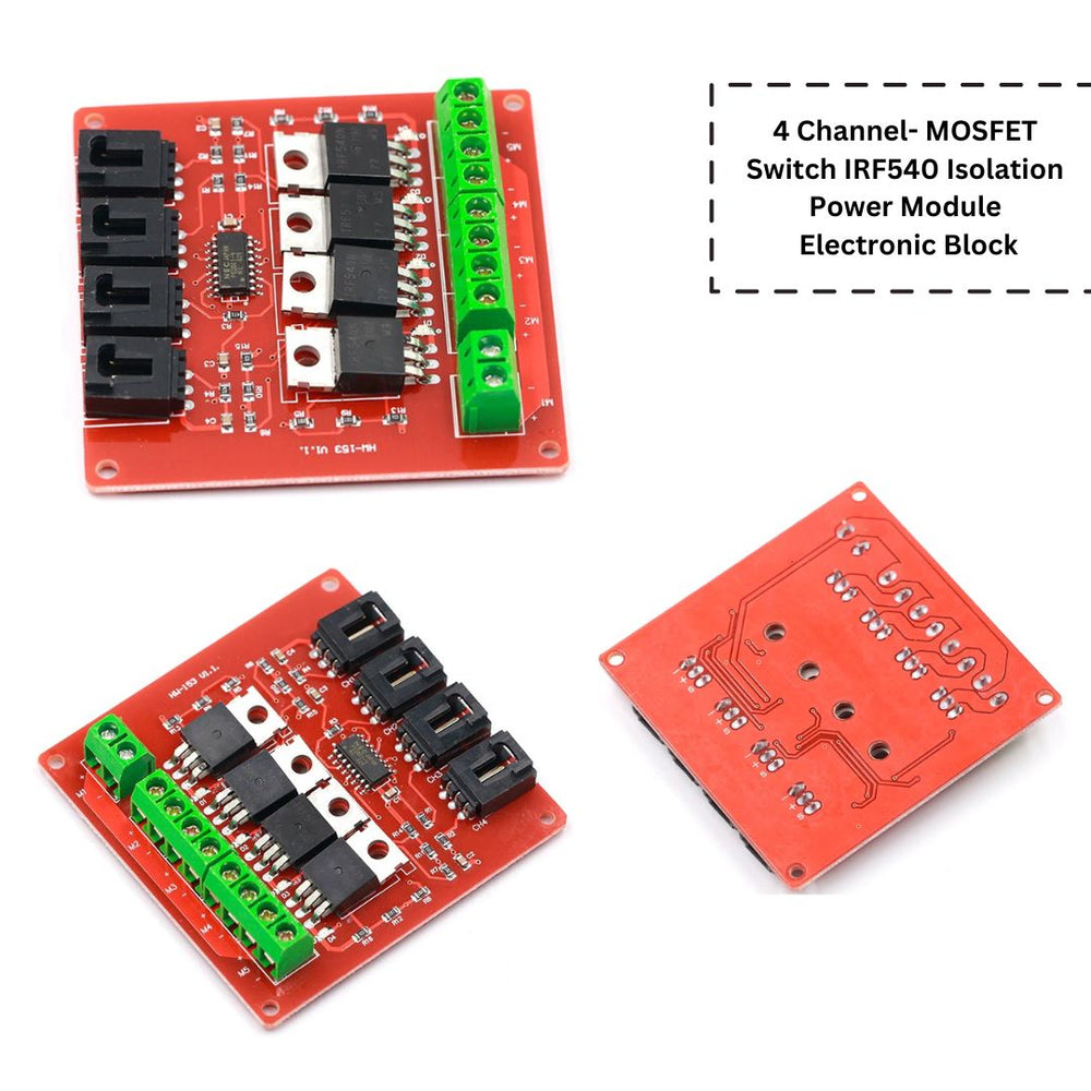 MOSFET Switch IRF540 Isolation Power Module Electronic Block