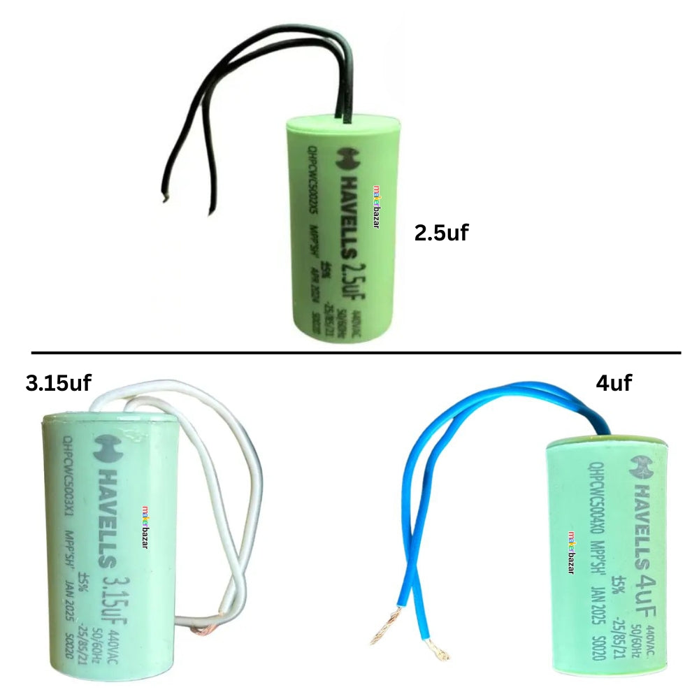 Buy Havell’s Fan Capacitors – High-Efficiency AC Capacitor Pack of 4