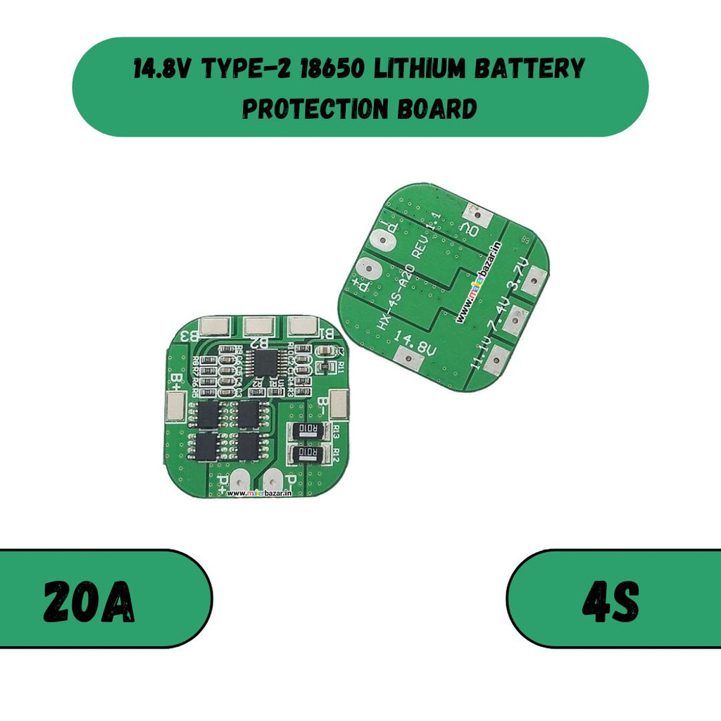 Buy 14.8V Lithium Battery Protection Board | Makerbazar