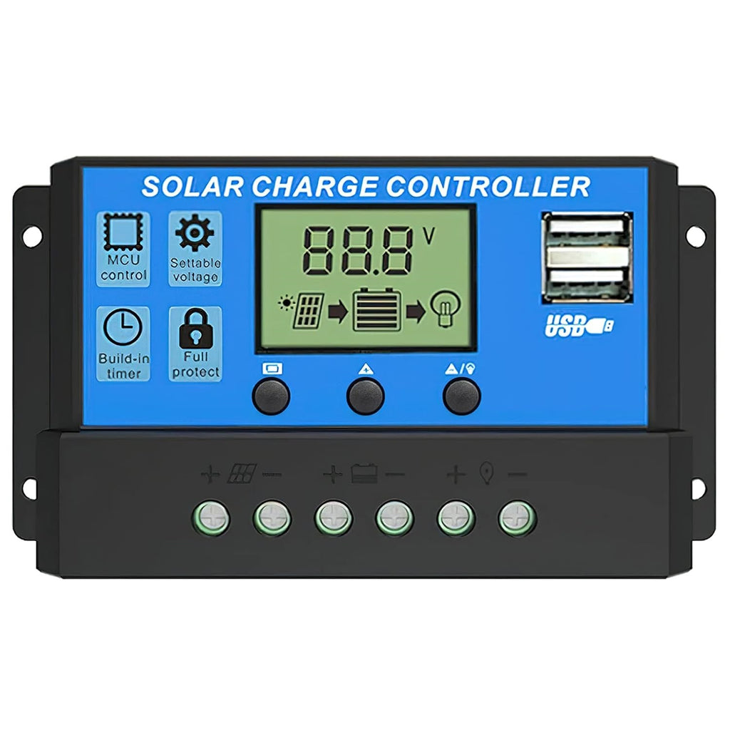 12V/24V PWM Solar Charge Controller