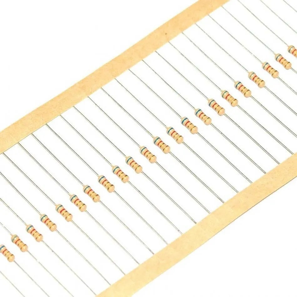 Carbon Film Resistor DIP 1/4 Watt Resistance (Through Hole) [100K-to-1