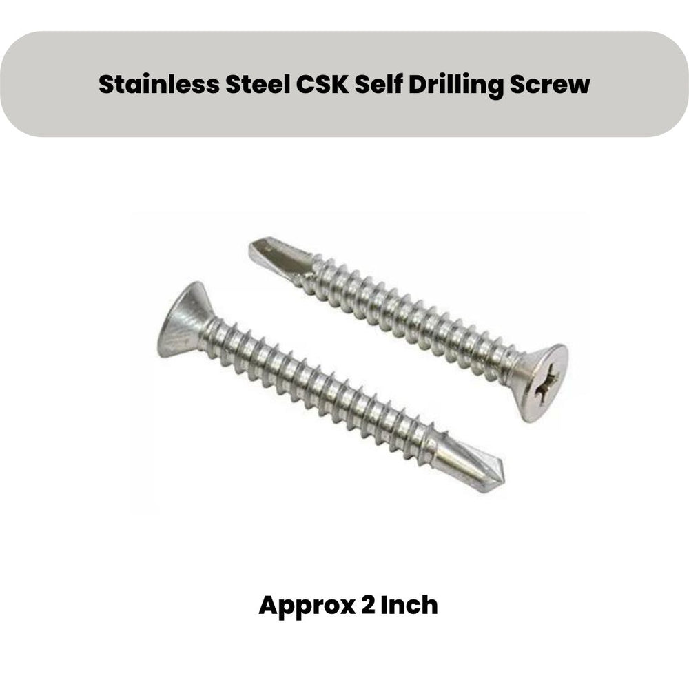 Buy Stainless Steel Self-Drilling Screws in Makerbazar | India