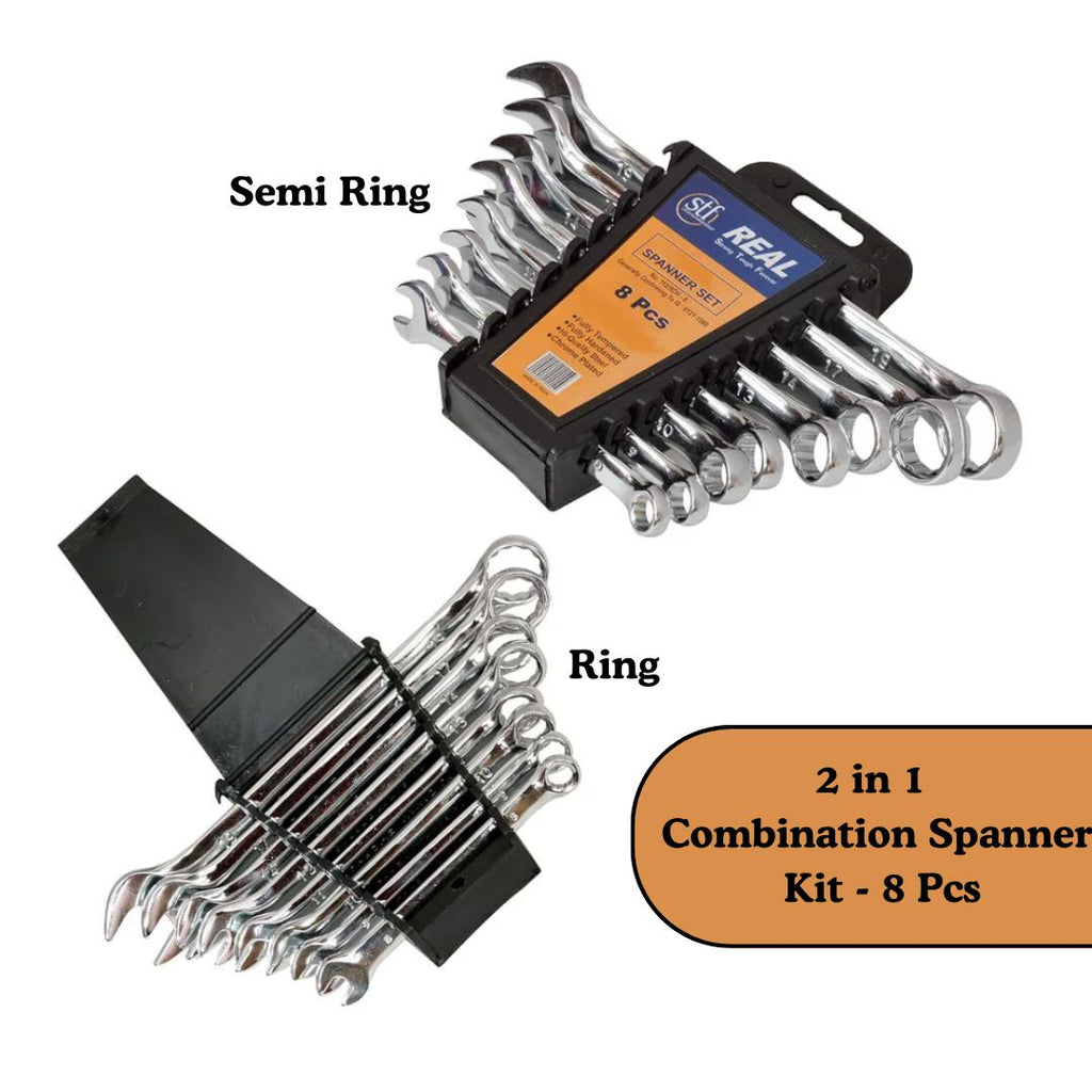 Both Side Spanner Kit | Open End Wrench | Close End Wrench Set