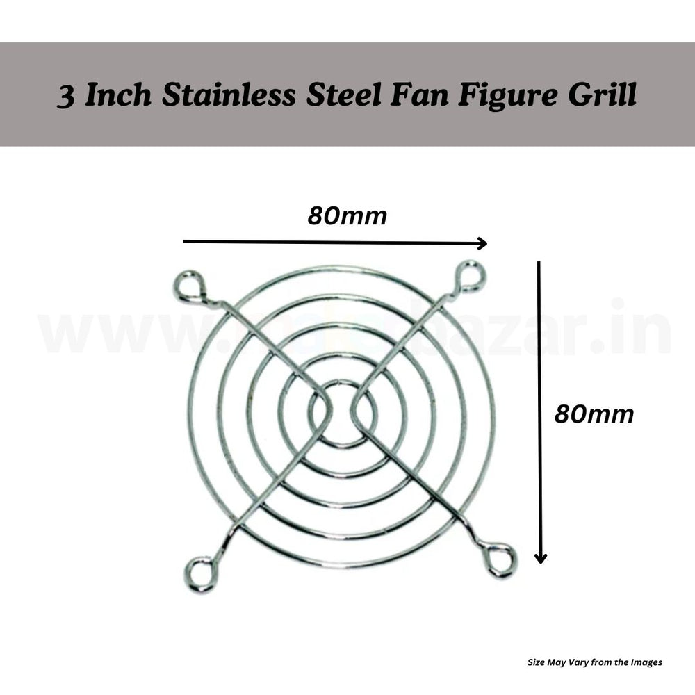 Buy Stainless Steel Fan Guards and Wire Protector | Makerbazar