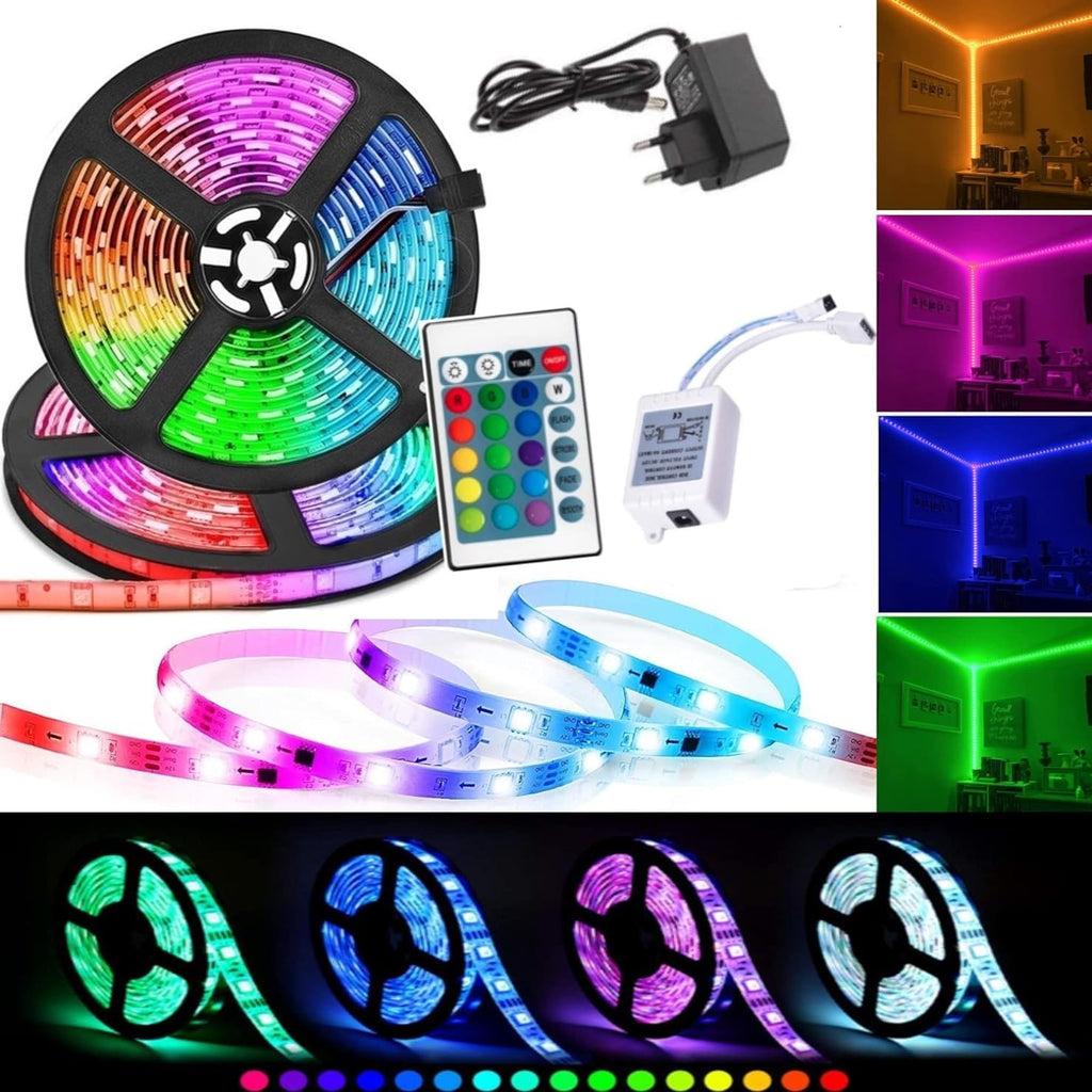 Buy Multi-Color LED Strip Light (3M) – Remote Control, Waterproof ...