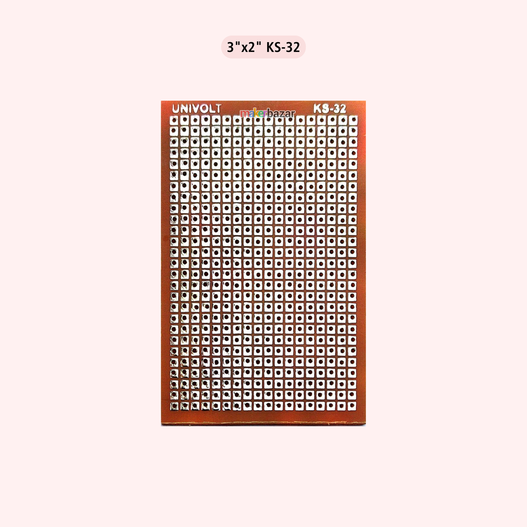 Dotted PCB FR2 Copper Clad General Purpose Board – Multi Size