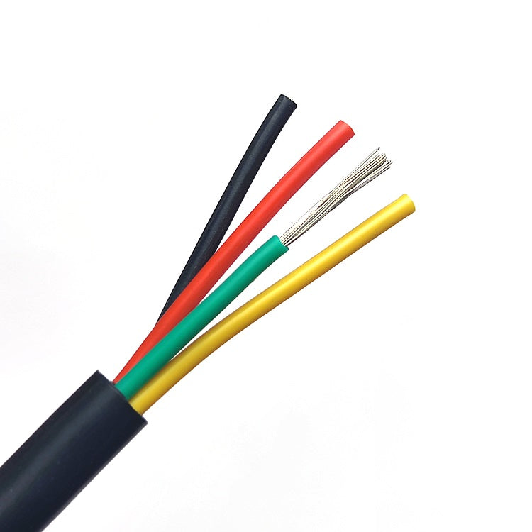 4-Core Flexible Silicone Insulated Wire – High Temperature & Multi ...