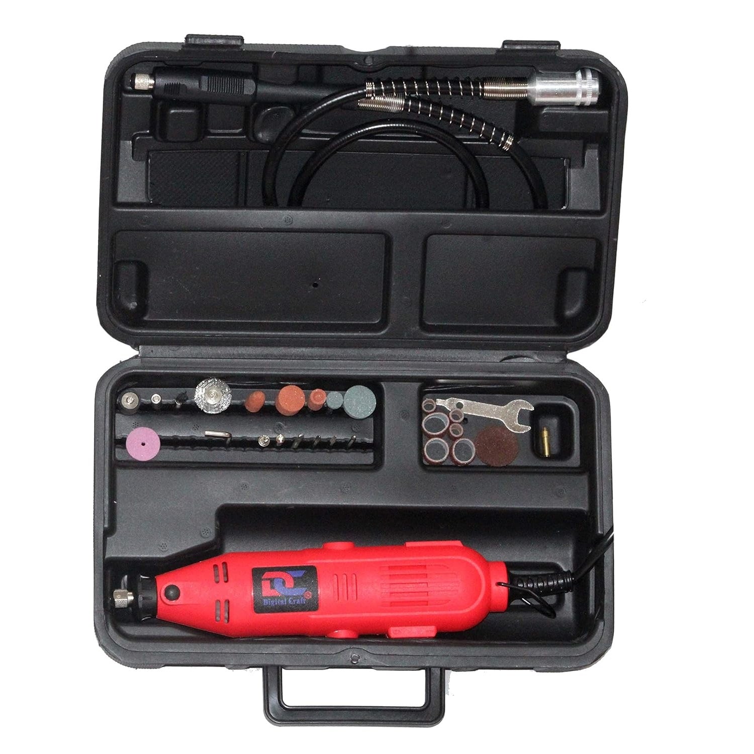 40-Piece Mini Rotary Die Grinder Tool Kit with Variable Speed & Accessories