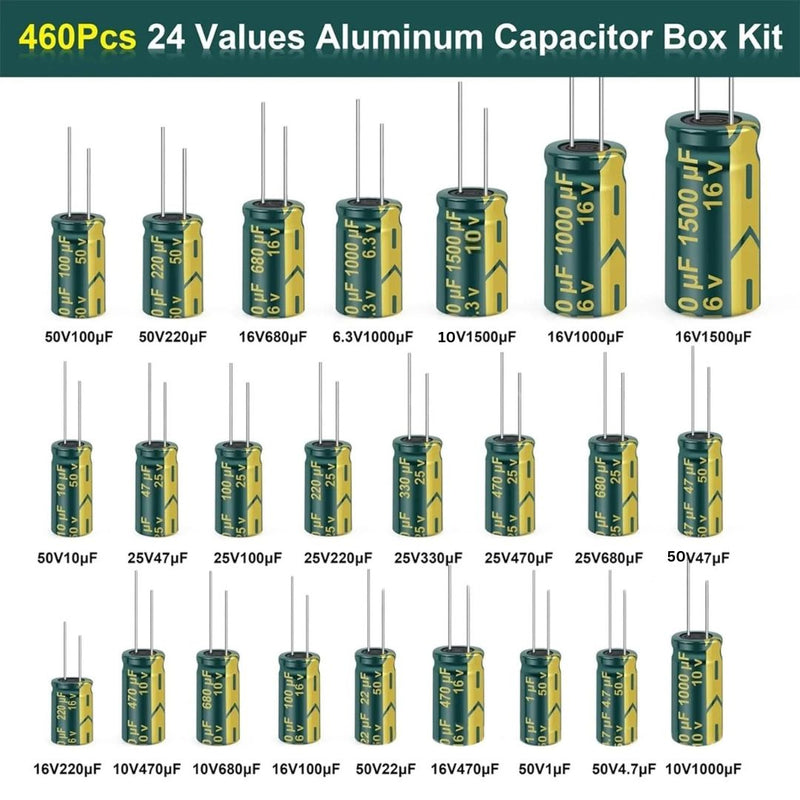 Buy Capacitor Assortment Kit for Industrial | Makermazar