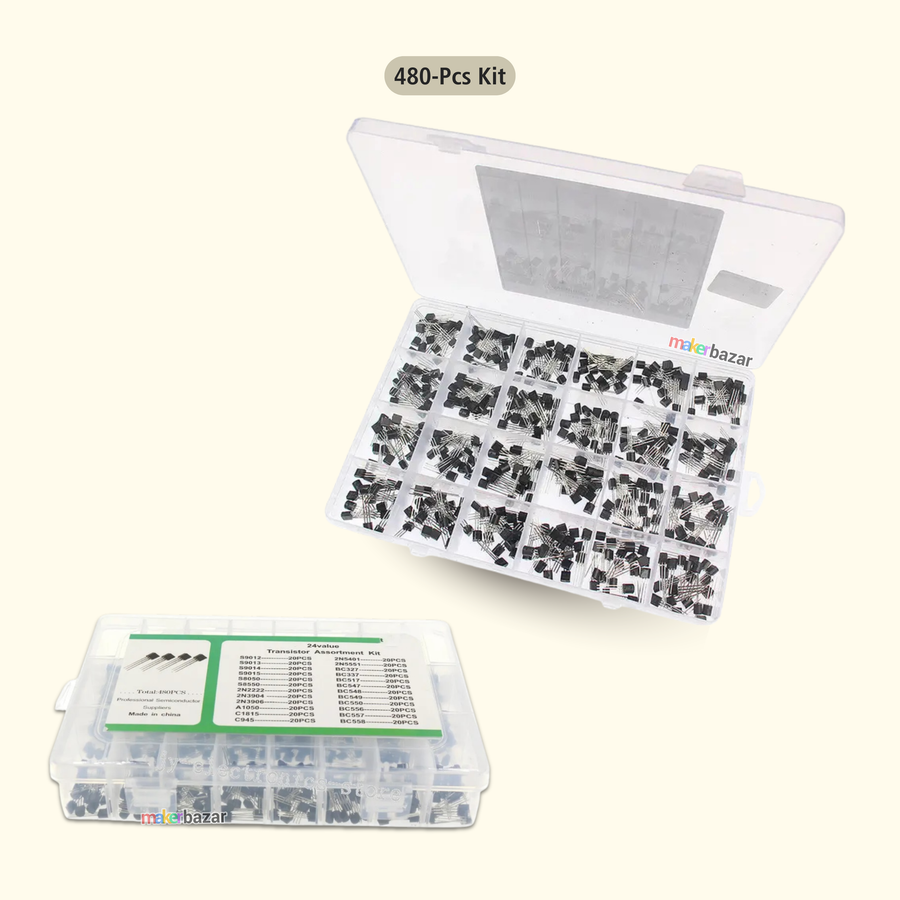 General Purpose PNP NPN Transistors Assortment Kit