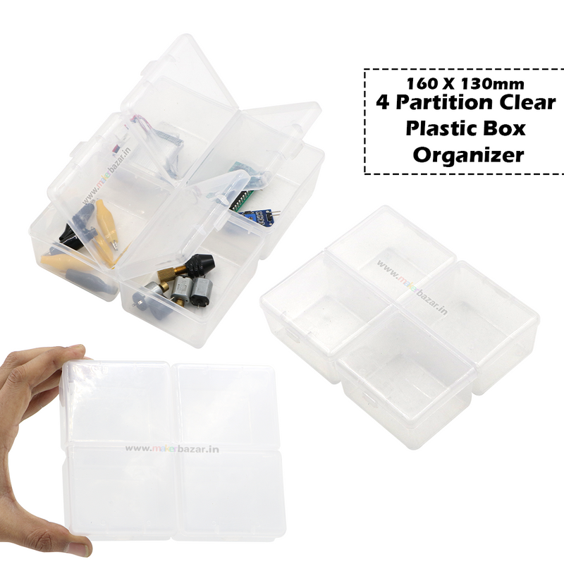 Versatile Storage Solutions: Transparent Rectangular Plastic Boxes