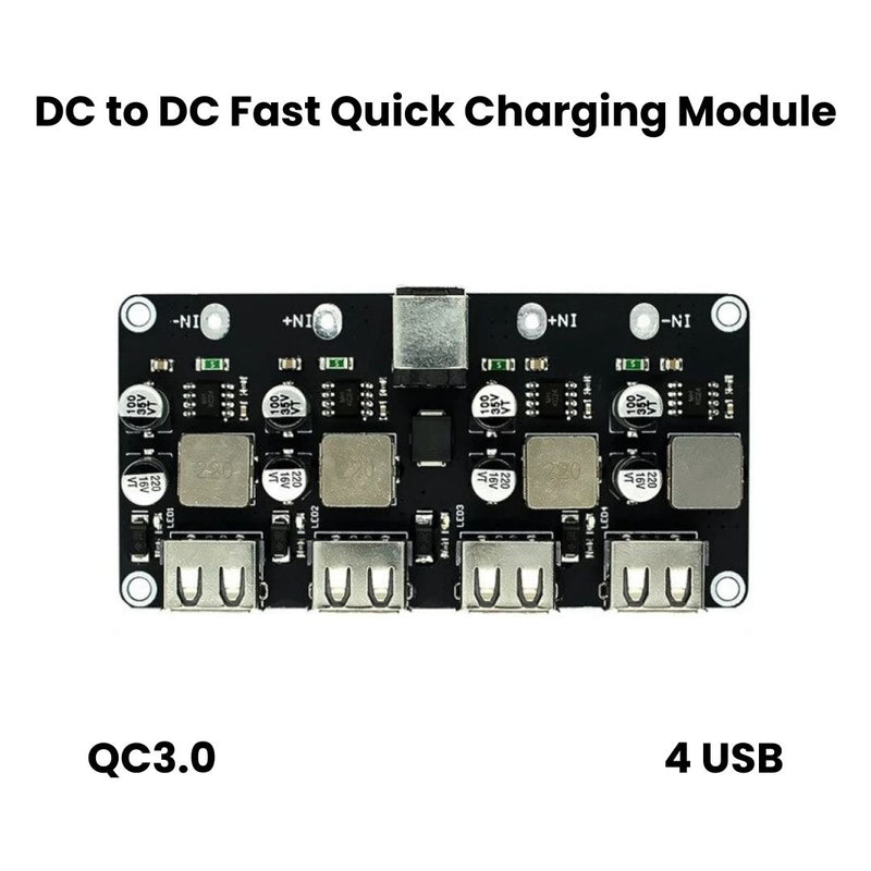 Buy DC to DC Buck Fast Charging Module | 1,2 and 4 Way | Makerbazar