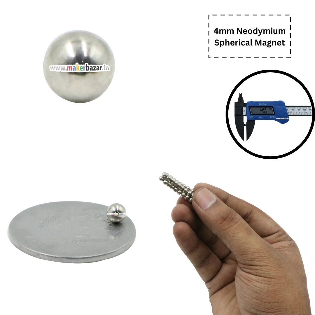 High-Strength Neodymium Spherical Magnet - Powerful & Versatile