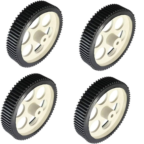 Buy Robotic Wheels 10cm x 2cm @Lowest Price
