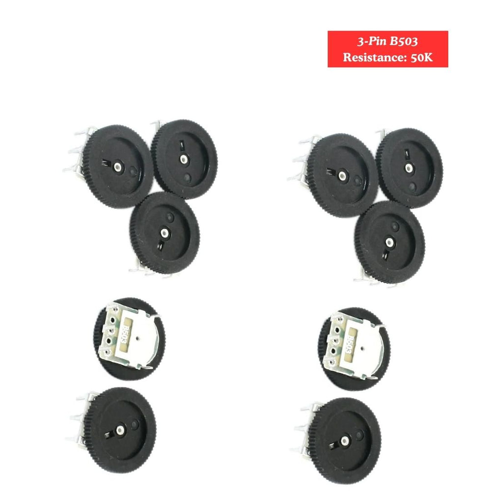 Buy 10K/50K Rotary Volume Control Switch | Makerbazar