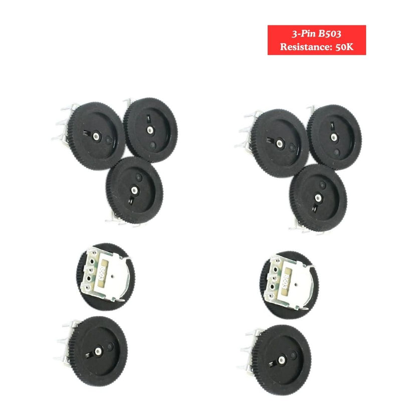 Buy 10K/50K Rotary Volume Control Switch | Makerbazar