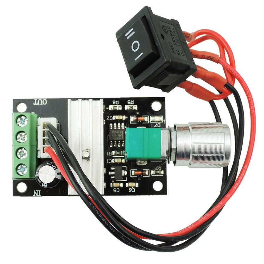 [Type 2] 1203BB DC 6V-28V 6V 12V 24V 3A PWM DC Motor Speed Controller