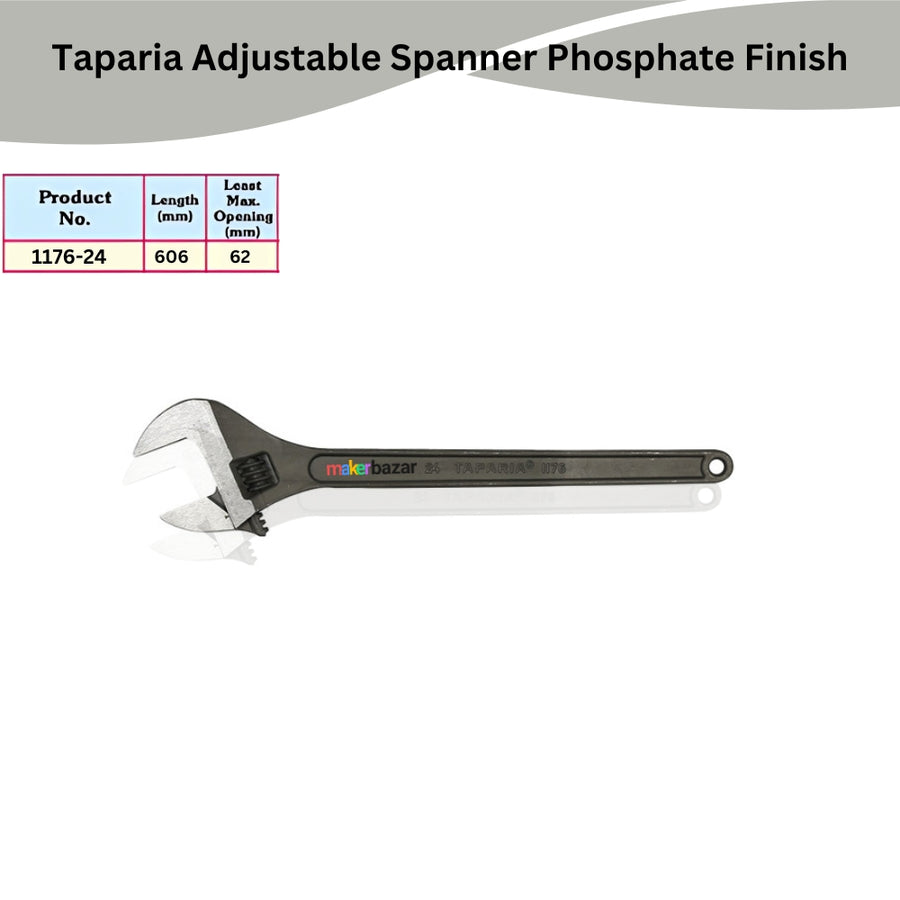 Buy Professional Taparia Adjustable Spanners – Rust-Resistant & Reliable