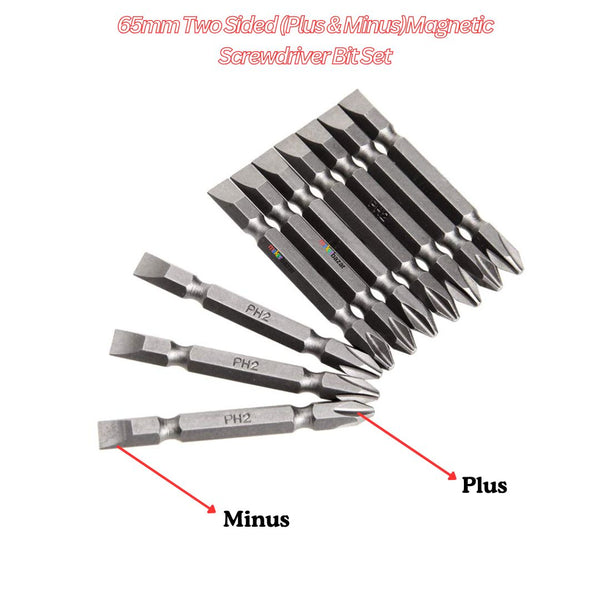 Buy 65mm High Torque PH2 Screwdriver Bit Set | Makerbazar