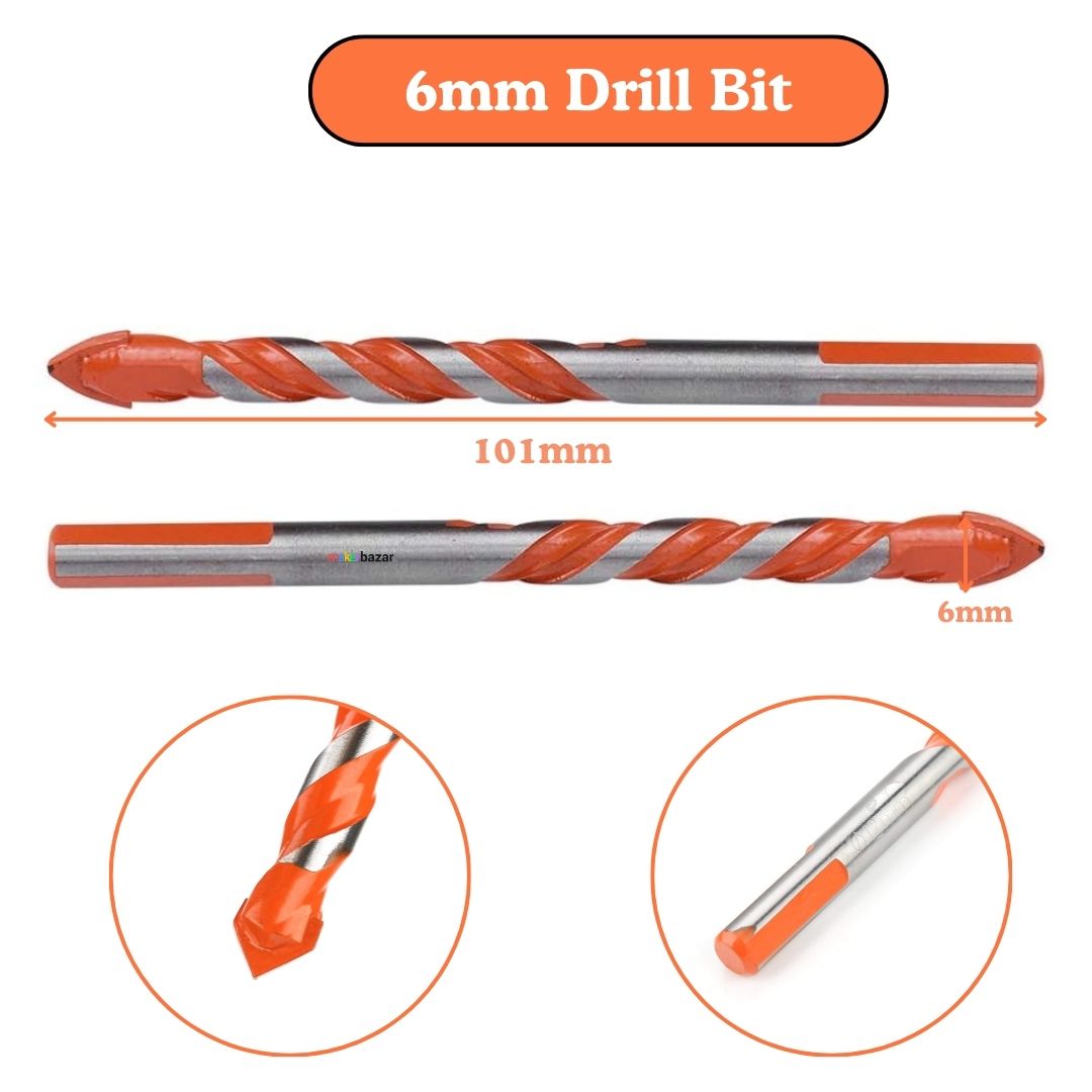 Buy 3-12mm Steel Center Arrow Drill Bit Set | Makerbazar