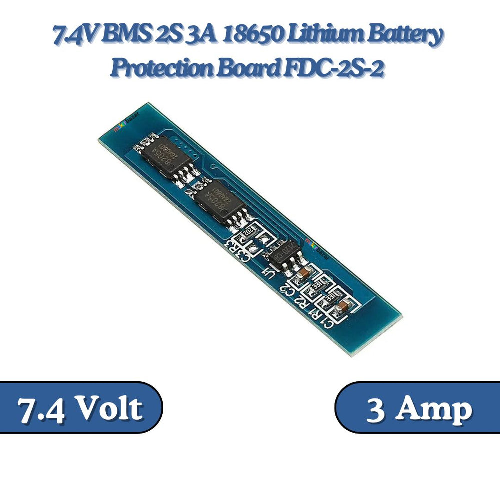 Buy 18650 Battery BMS Board with Safety Features | Makerbazar