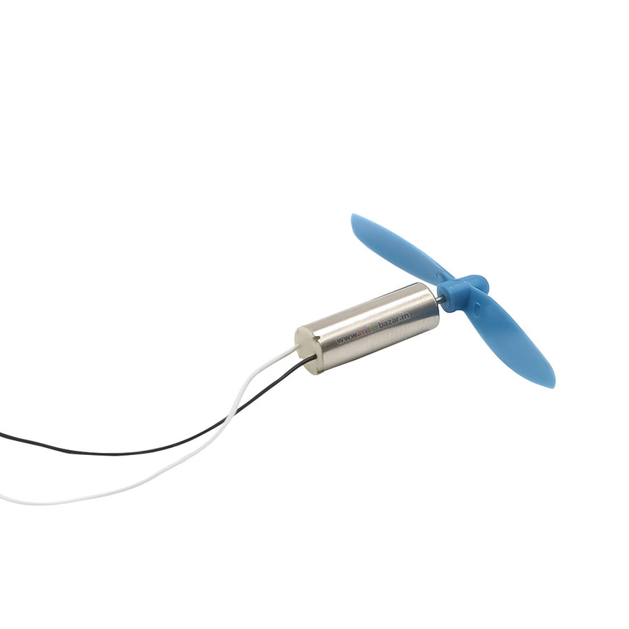 1pcs Two-Blade Mini Propeller Coreless Drone Motor Fan for 0.9mm Shaft