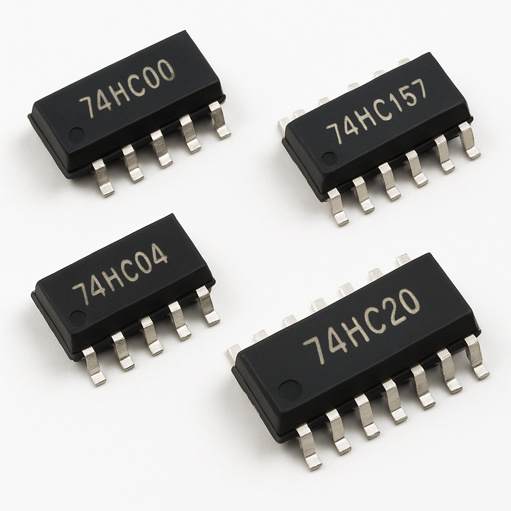 74HC Series MOSFET Logic ICs SMD – High Speed CMOS Gates, Hex Inverter ...