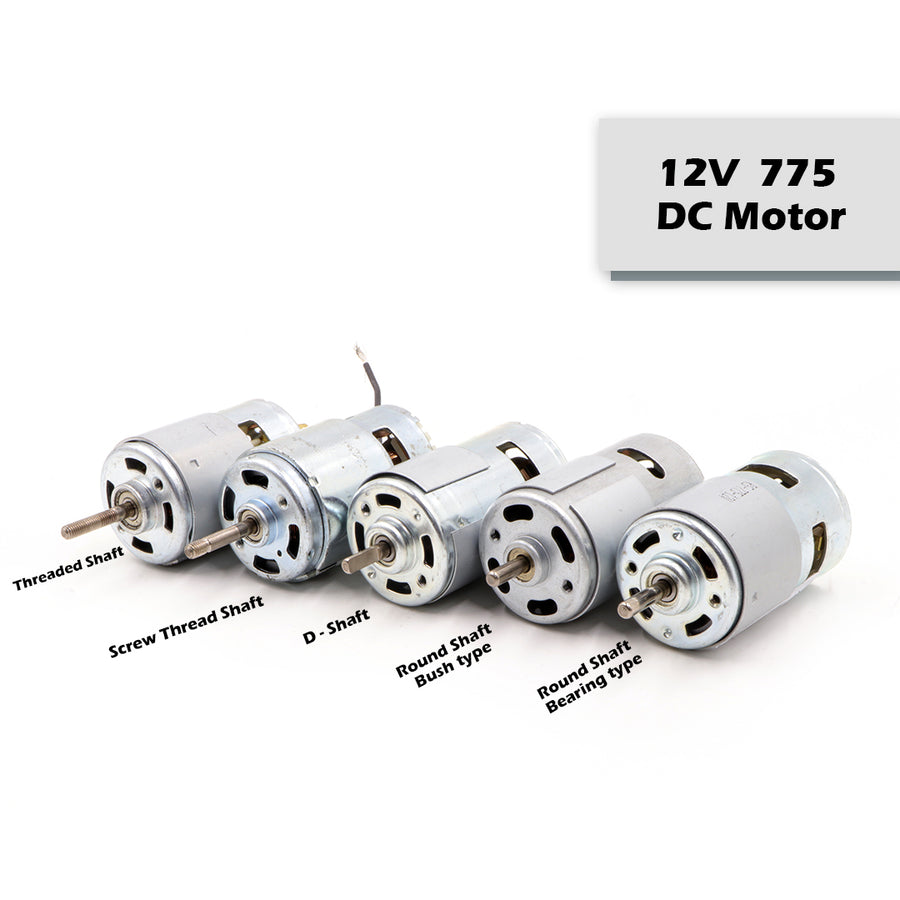 High-Performance DC Motor 12V for Robotics and DIY Projects