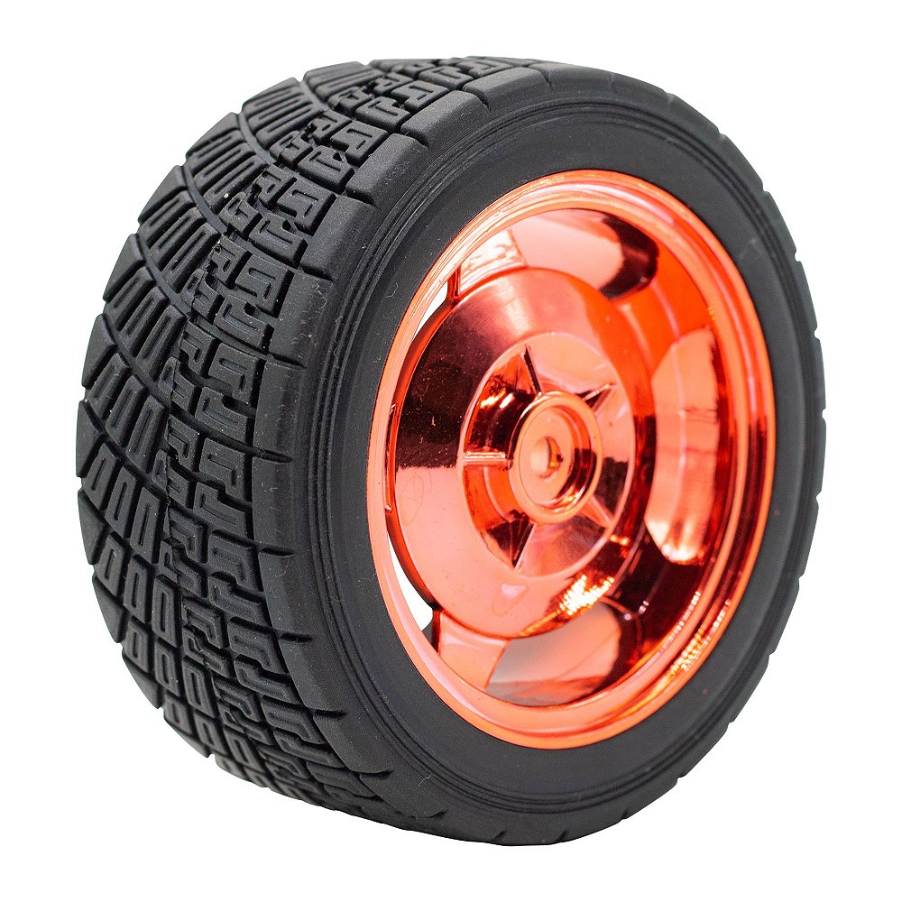 85mm Large Robot Wheel for Smart Car (Hex Shaft)