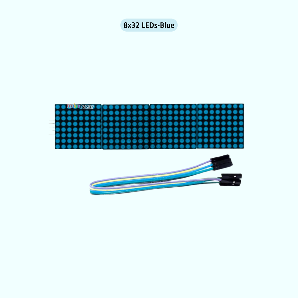 MAX7219 8x32 LED Dot Matrix Display Module