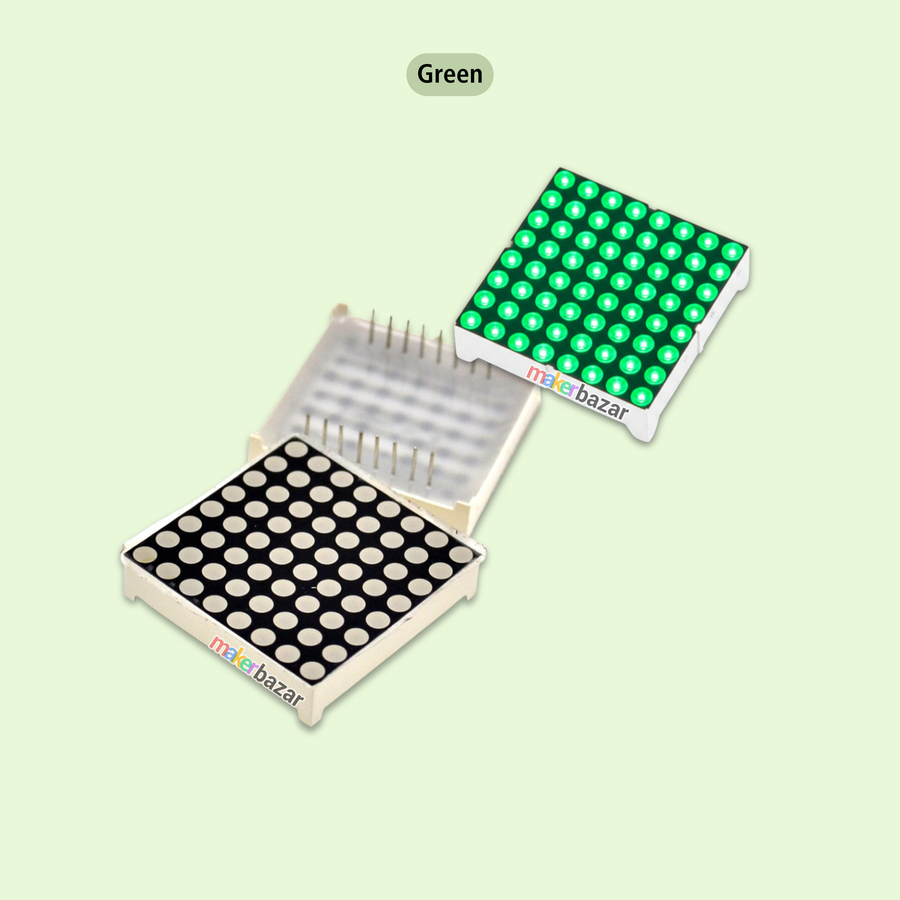 8x8 64-LED Dot Matrix Display