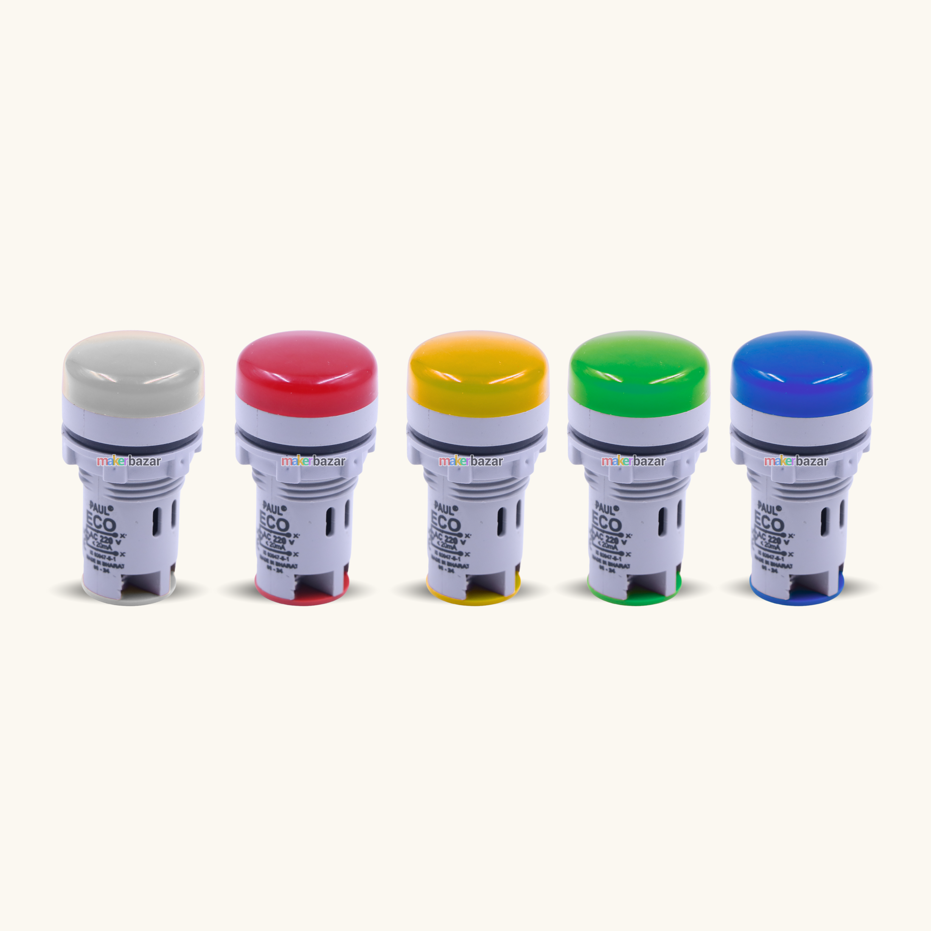 AD16-22 22mm LED Panel Mount Power Indicator Light
