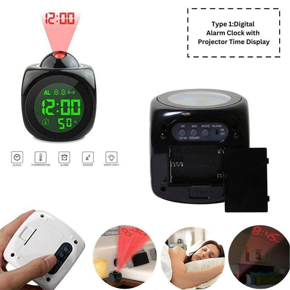 Illuminate Your Space with Precision: Digital Alarm Clock with ...