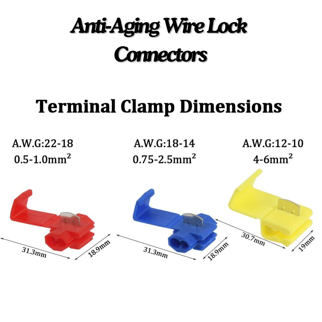Buy Quick and Secure Anti-Aging Wire Lock Connectors | Makerbazar