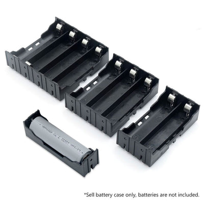 Buy 18650 Lithium-Ion Battery Holder – 1 or 2 Cell, Through-Hole PCB Mount