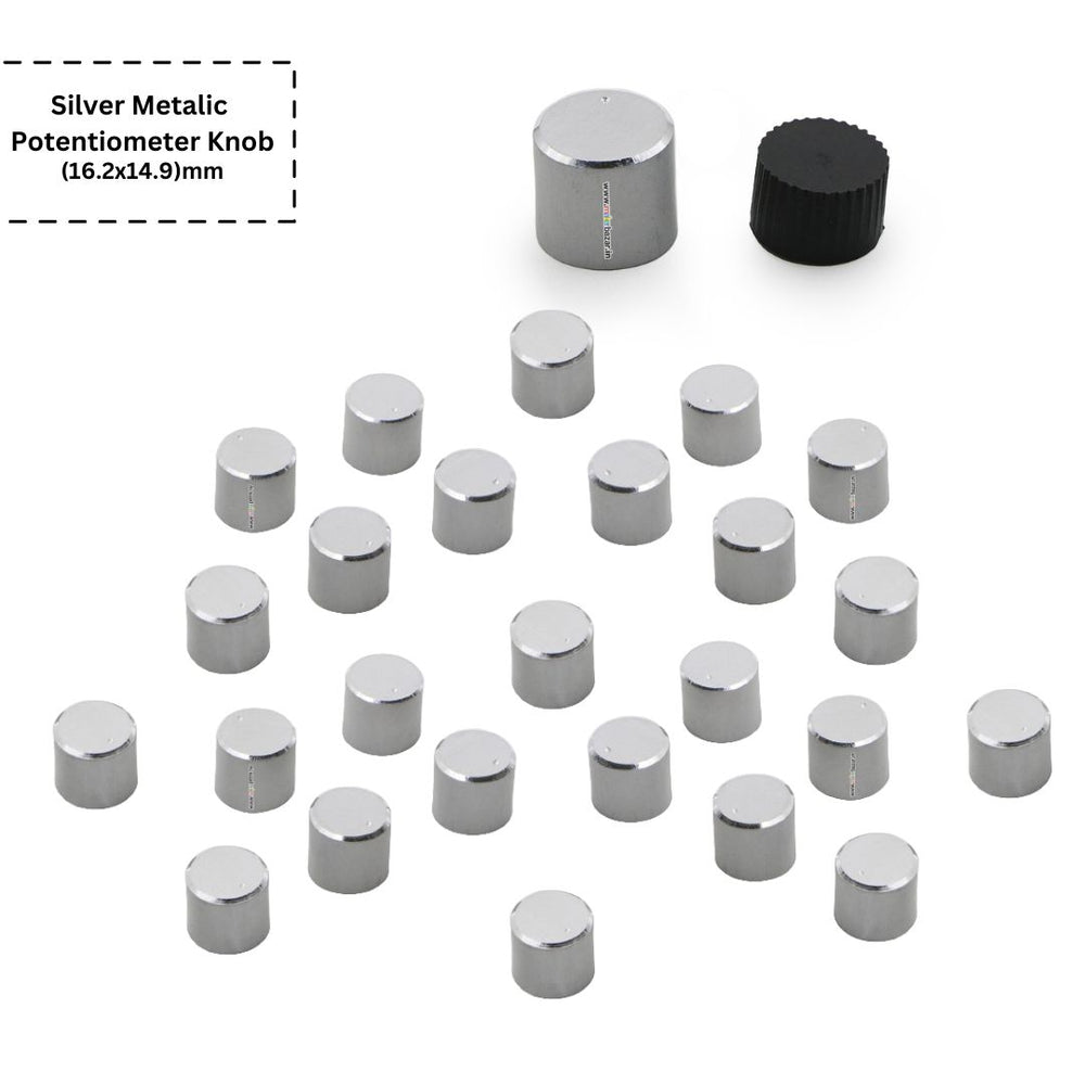 High-Quality Black Metal Potentiometer Knob | Durable & Stylish Control ...