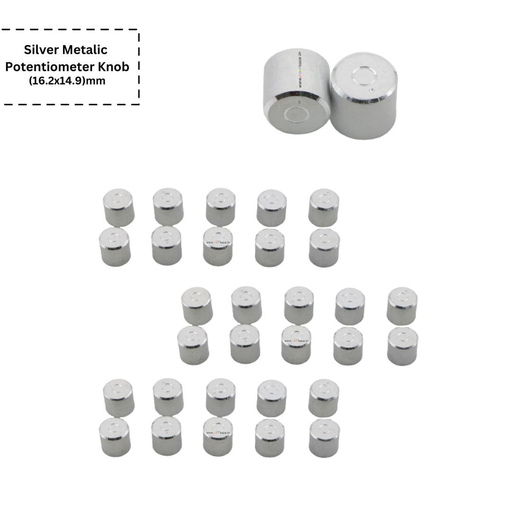 High-Quality Black Metal Potentiometer Knob | Durable & Stylish Control ...