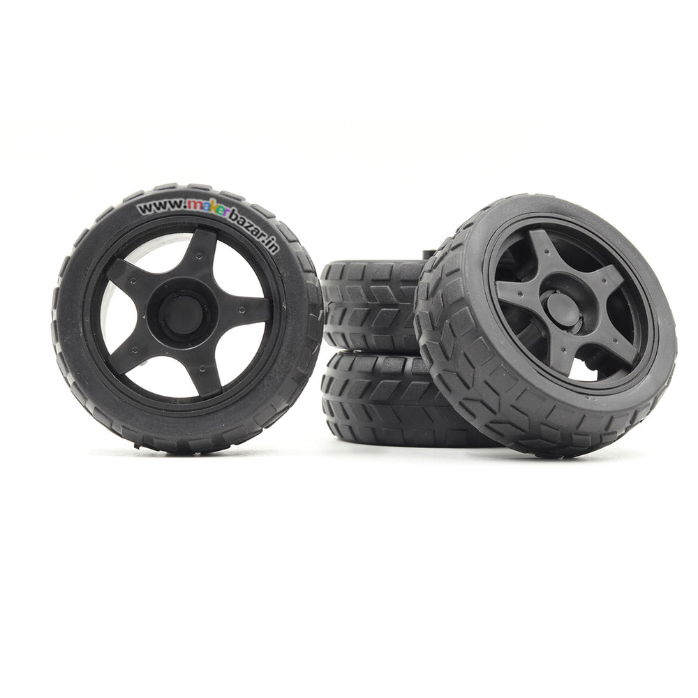 [Coloured] 4WD Smart Robotic Car Four Wheel Drive Kit with Acrylic Cha