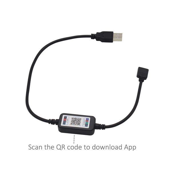 4.5v-26v LED RGB USB Powered Bluetooth Controller for LED Strip 5050 3