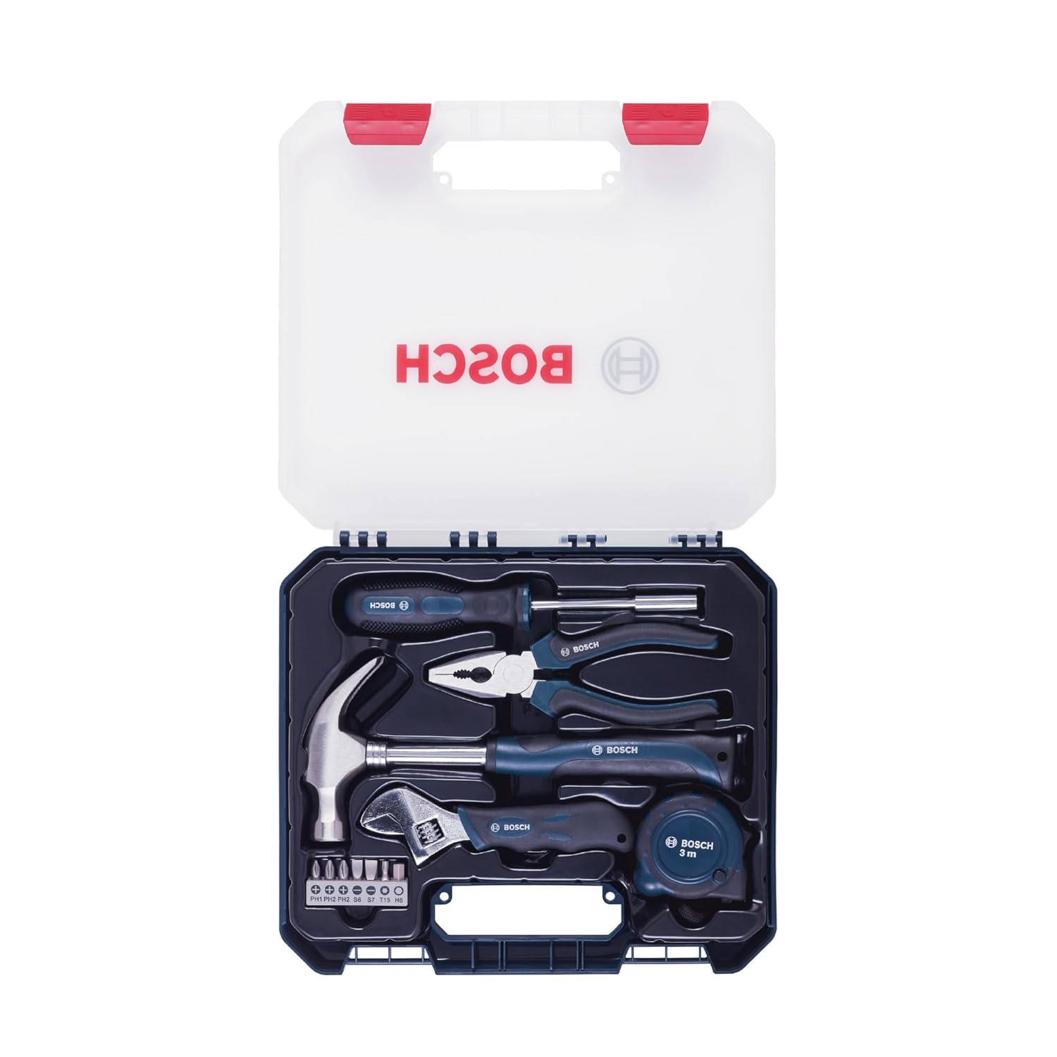 BOSCH Hand Tool Kit Set – Complete Household & Professional Tool Kit