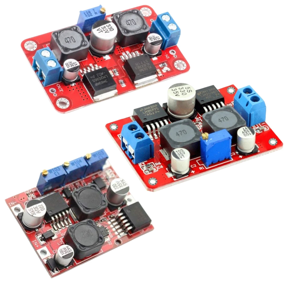 DC-DC Buck Boost Converter LM2596 XL6009 LM2577 | Makerbazar