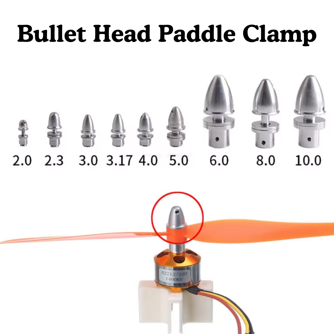 Buy Durable RC Aluminum Bullet Propeller Adapter | Makerbazar