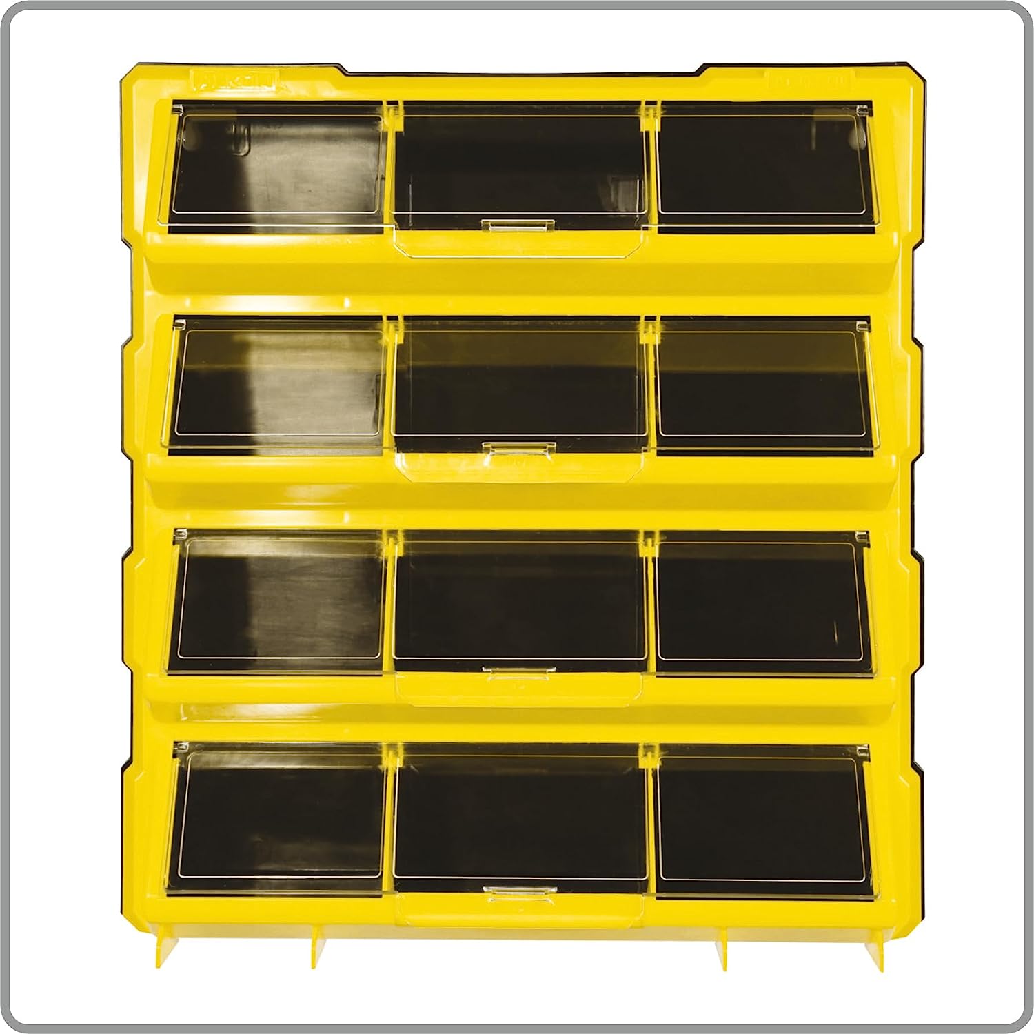 [Type 2] Alkon: ACO12PTL Component Organiser with 12 Transparent Pocke