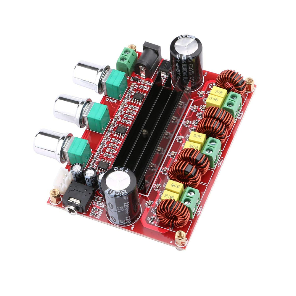 DC12-24V TPA3116D2 Amplifier Board 50WX2+100W 2.1 Channel Digital Powe
